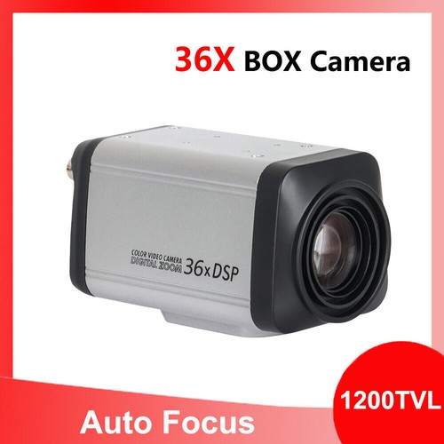 CCTV 1/4" Sony 1200TVL 36X Optical Zoom DSP Color Video Box Camera Auto Focus | eBay