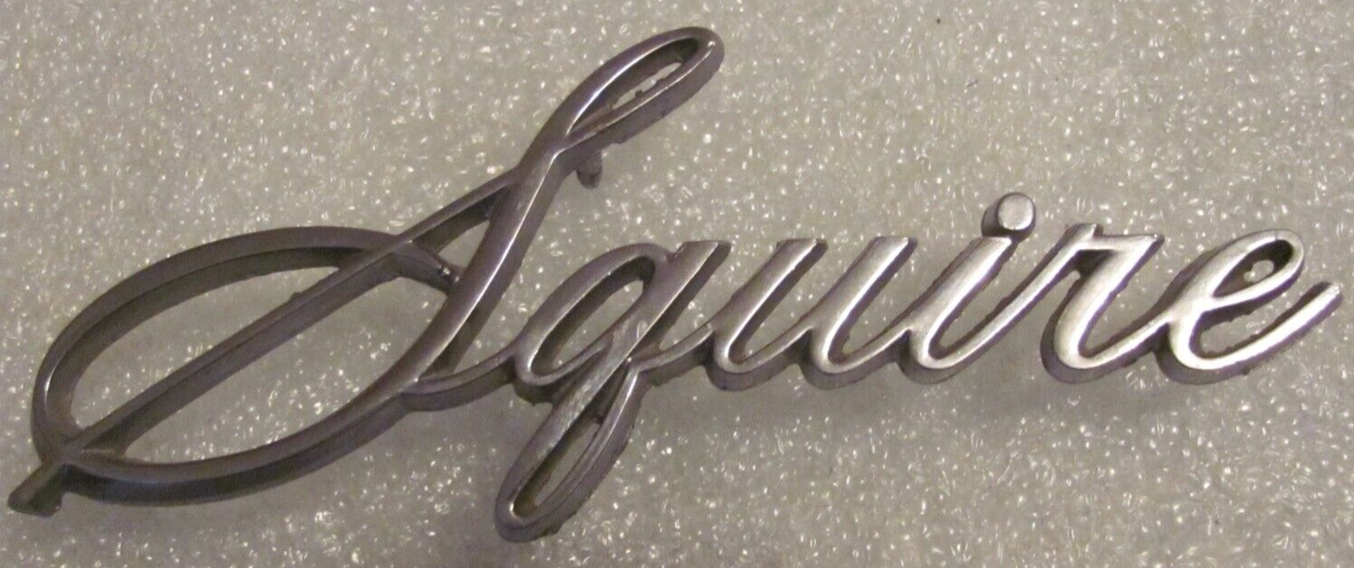 1970 FORD COUNTRY SQUIRE WAGON EMBLEM BADGE FLAG FoMoCo OEM FACTORY ...
