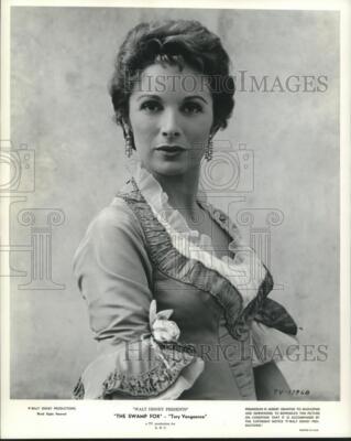1959 Press Photo Barbara Eiler stars in "Tory Vengeance" on Walt Disney ...