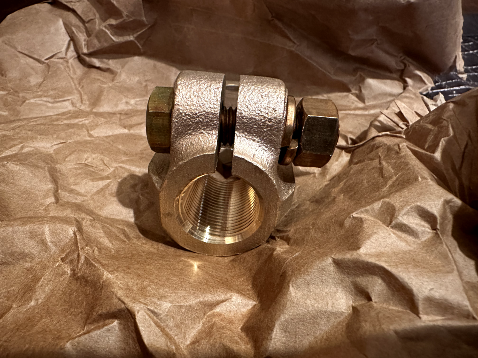 KSLC-5-2N BRONZE BOLT SUBSTATION STUD CONNECTOR STRAIGHT | eBay