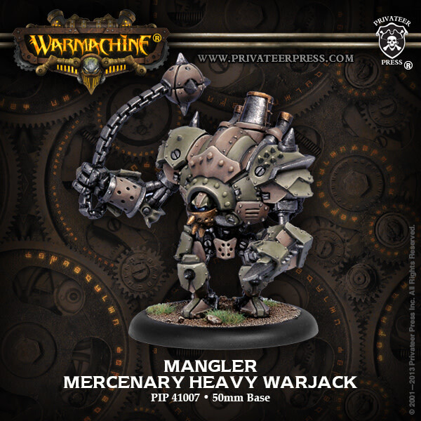 Warmachine Mercenaries Mangler Heavy Warjack Privateer Press Pip 41007 ...