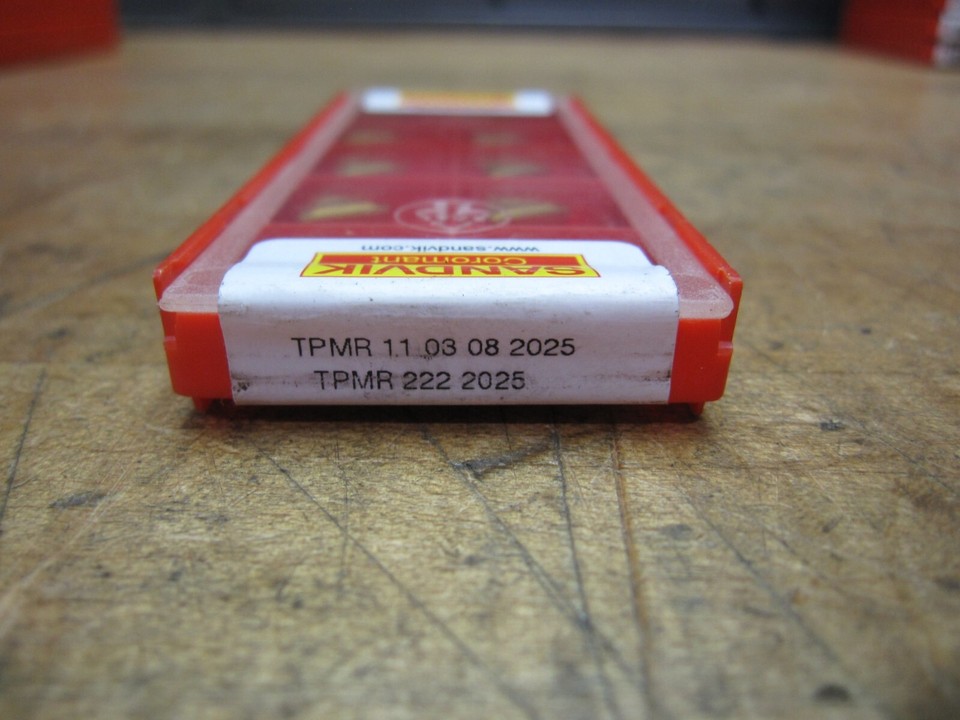 10 SANDVIK TPMR 110308 2025 carbide turning inserts TPMR 222 | eBay