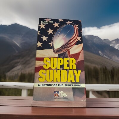 SUPER SUNDAY NFL FILMS VIDEO A HISTORY OF THE SUPER BOWL ( VHS 1987) | eBay