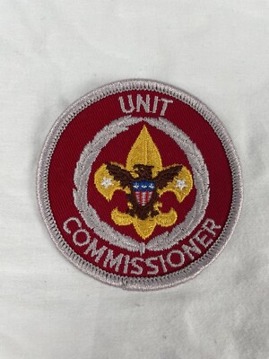 Unit Commissioner Boy Scout Patch | eBay