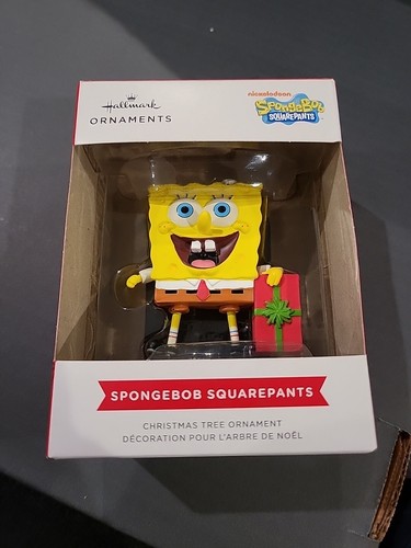 Hallmark Spongebob Squarepants Nickelodeon Christmas Tree Ornament 2023 ...