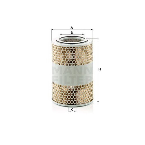 MANN-FILTER Filtre à air pour C 15 124/4 | eBay