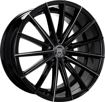 20 inch 20x8.5 Lexani PEGASUS BLACK MILLED wheels rims 5x110 +40 | eBay