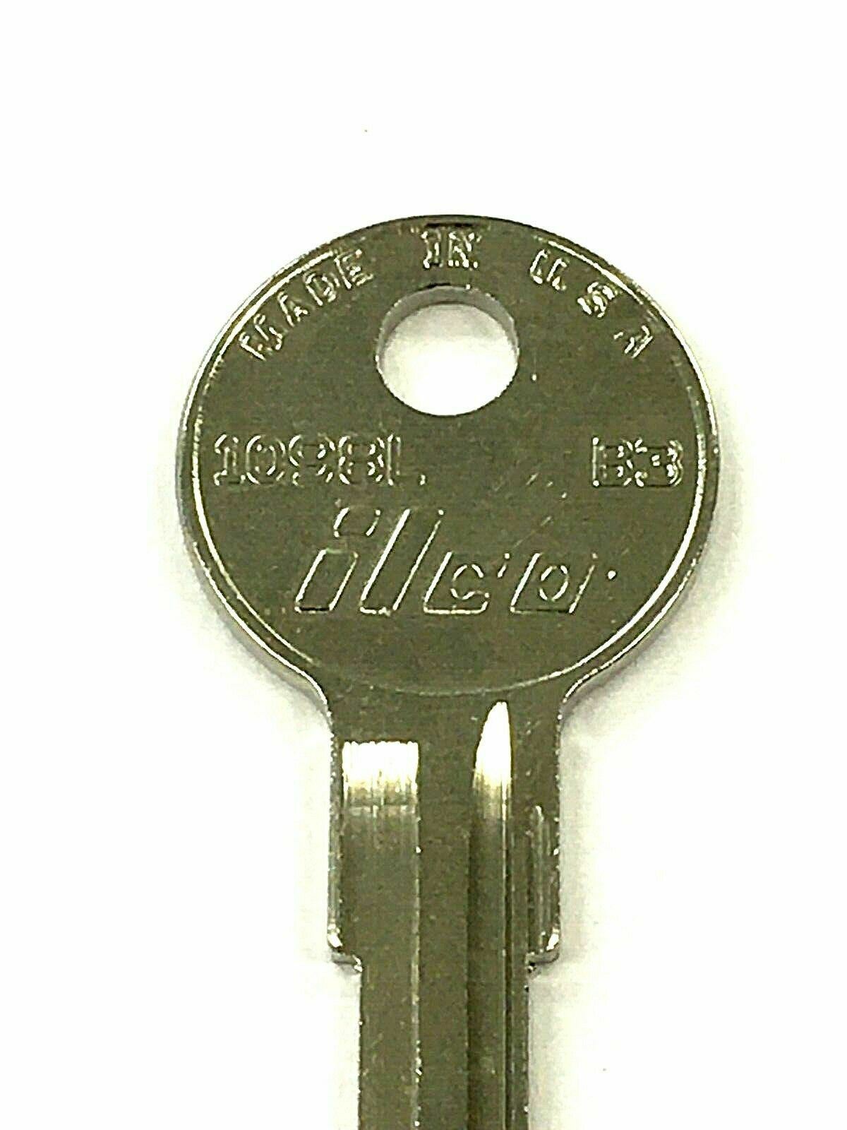 1 New Fulton Hitch and Coupler Locks Key Blank B3 1098L 98L HN2 Keys ...