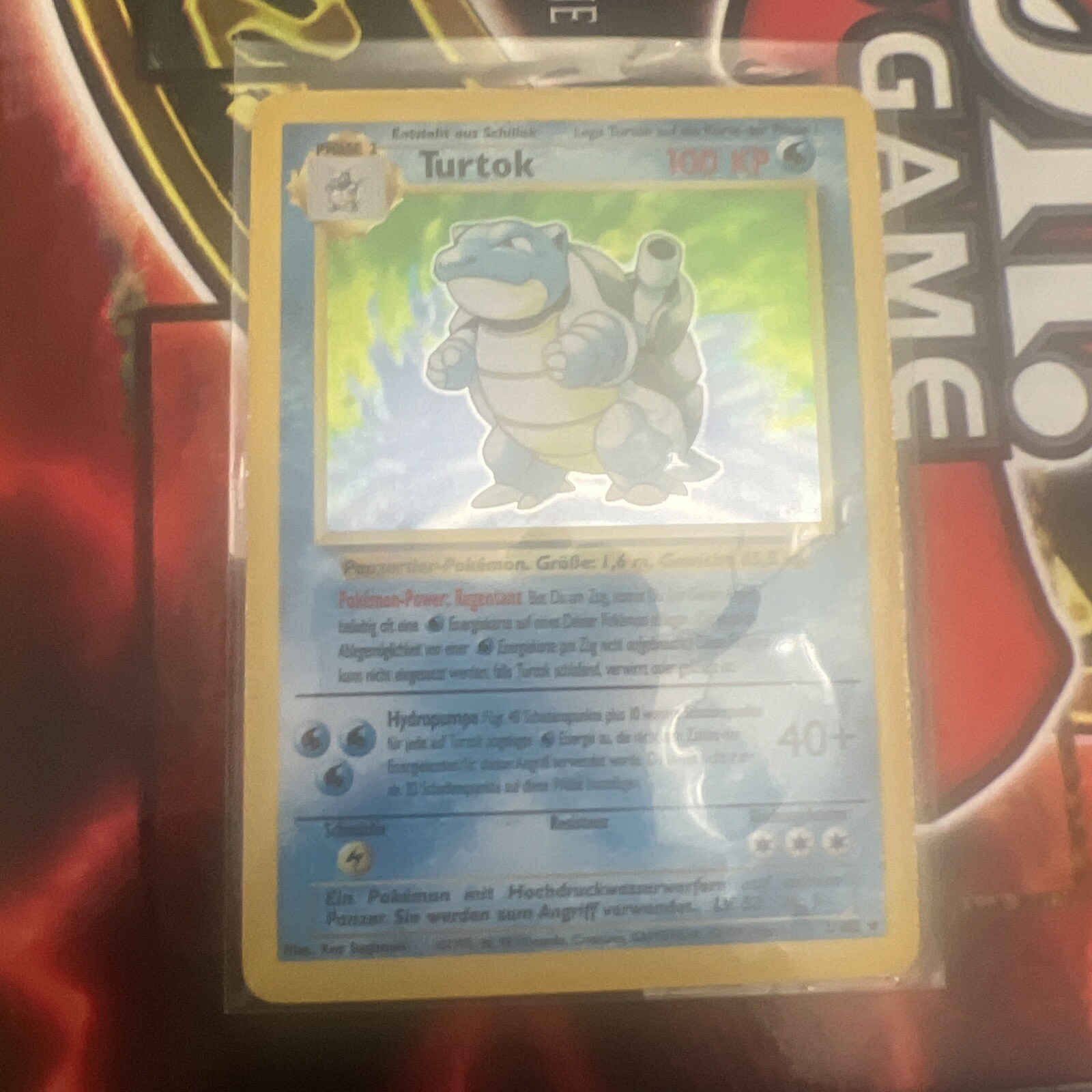 Blastoise/Turtok (2/102) [Base Set] Holo Moderately Played *GERMAN* | eBay