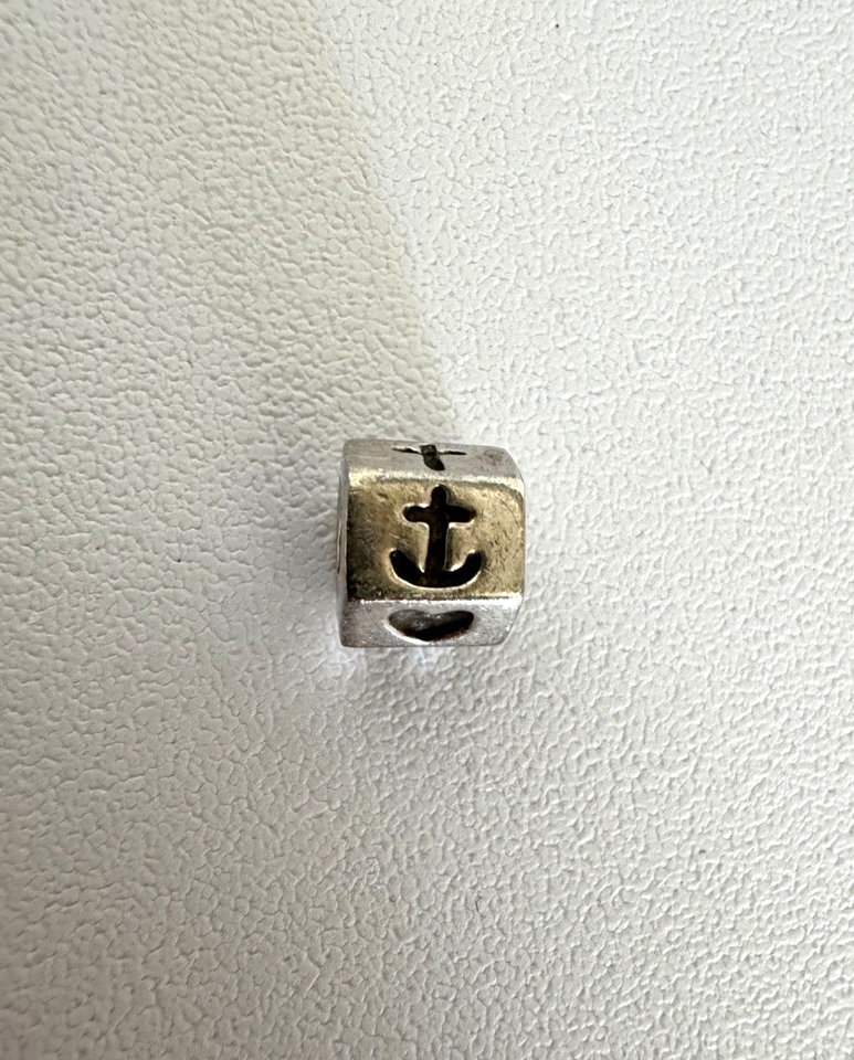 Pre-Owned Authentic Pandora Faith Hope & Love Sterling .925 Charm ...