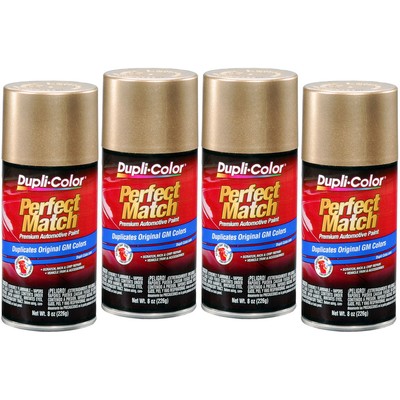 Duplicolor BGM0491 (4-Pack) Perfect Match Aerosol Paint GM WA398E ...