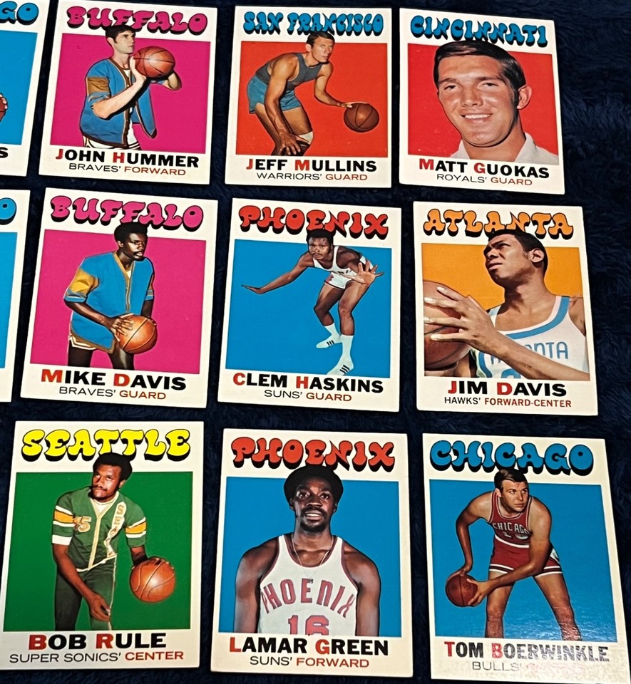 (33) 1969-1977 Topps Basketball Star, Semi-Star, Rookie, HOF Lot. Most ...