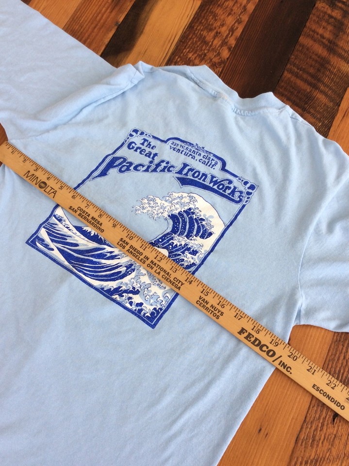 Rare Vintage Patagonia 70s The Great Pacific Iron Works T-shirt Stedman ...