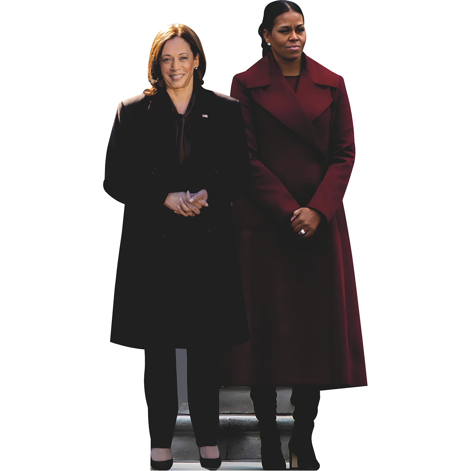 H38222 Kamala Harris Michelle Obama Cardboard Cutout Standee Standup | eBay