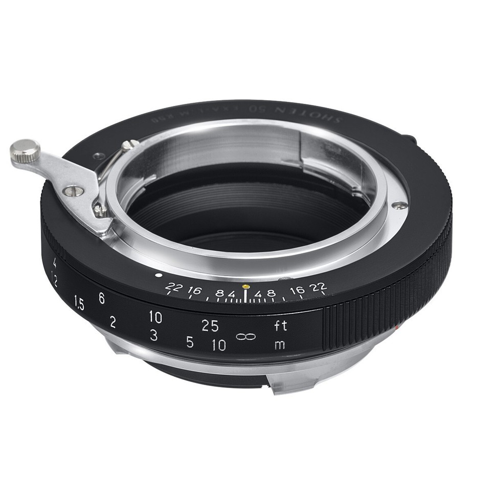SHOTEN EXA-LM R50 rangefinder-link adapter - Exakta mount lens to Leica ...