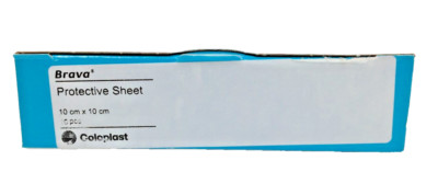 10 Coloplast 032105 Brava® Protective Sheets 4" X 4" Exp 2027 | eBay