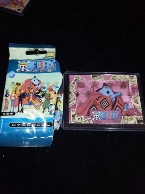 one piece cybercel series 1 common jinbei in protector | eBay