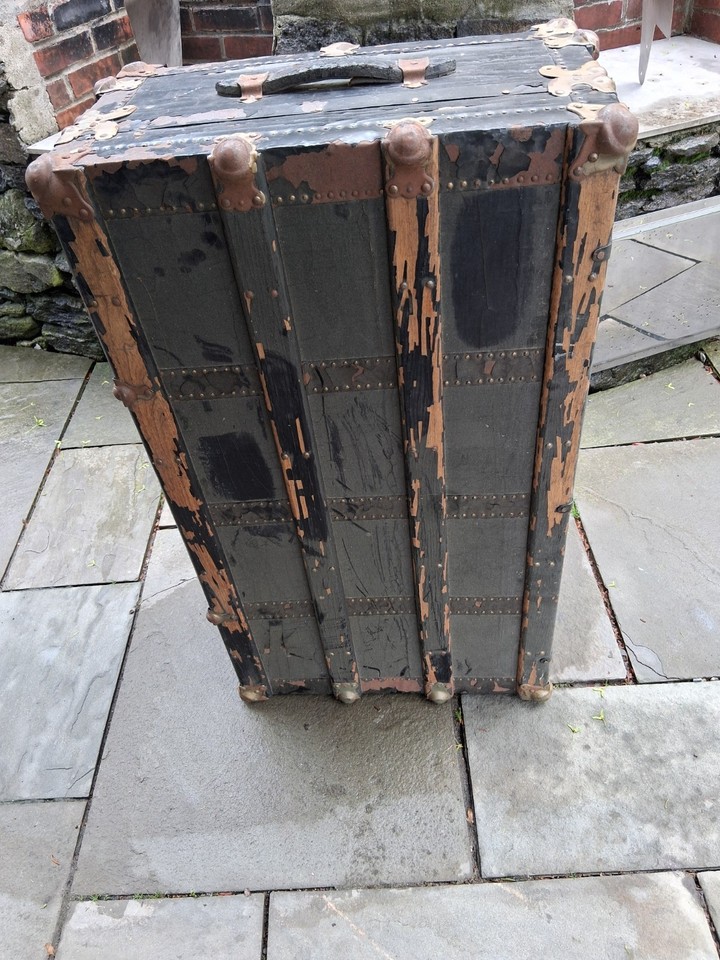 Wheary Steamer Trunk circa Late 20's | eBay