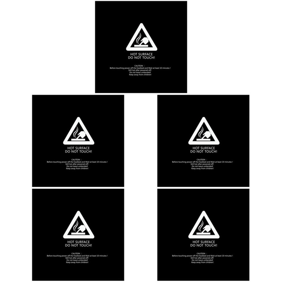 5 Pieces Thermal Sticker Paper Printable Stickers Printer Hot Bed | eBay UK