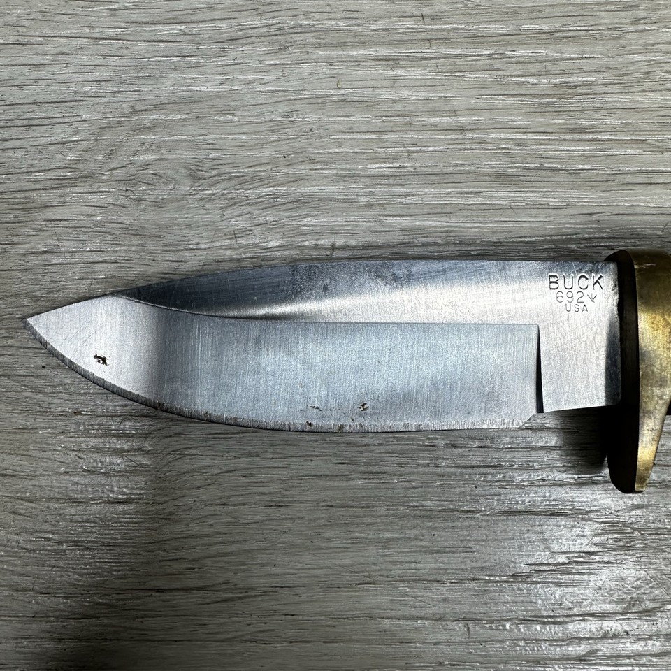 Buck Vanguard 692/ USA Fixed Blade Knife With Nylon Sheath | eBay