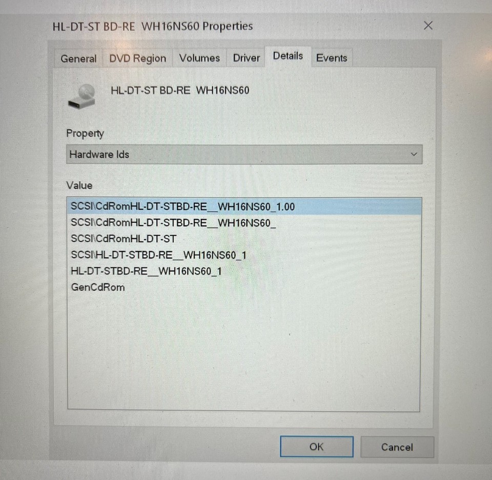 External LG WH16NS40 4K ULTRA HD Blu-ray Drive, UHD Friendly!! FW v1.00 ...