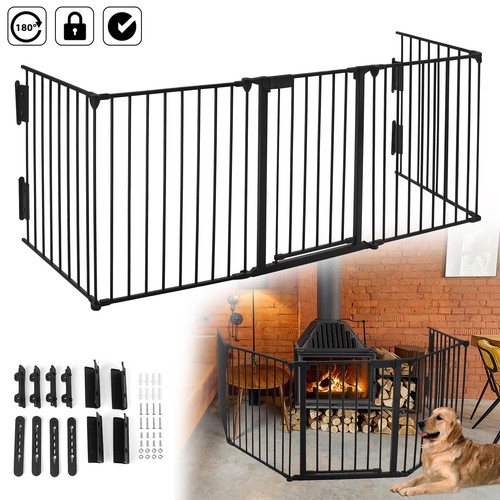 Kaminschutzgitter Baby Kinder Absperrgitter Türschutzgitter 5-teilig ...