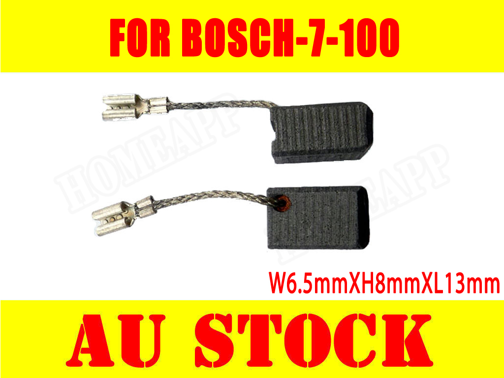 Carbon Brushes For Bosch Grinder 6.5X8mm GWS ,1619P02870 7-100,7-125 ...