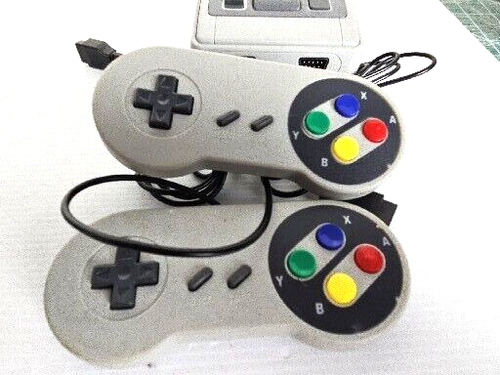 Unbranded Super Famicom Classic Mini Game Console W/ Controller & Cords ...