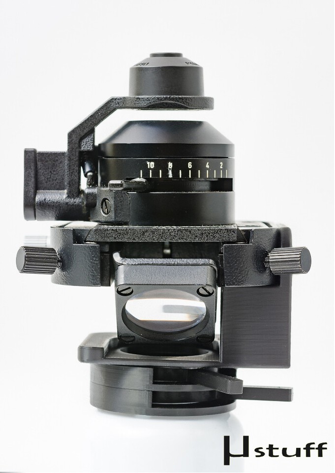 Leitz Laborlux Dialux microscope condenser lollipop filter holder set ...