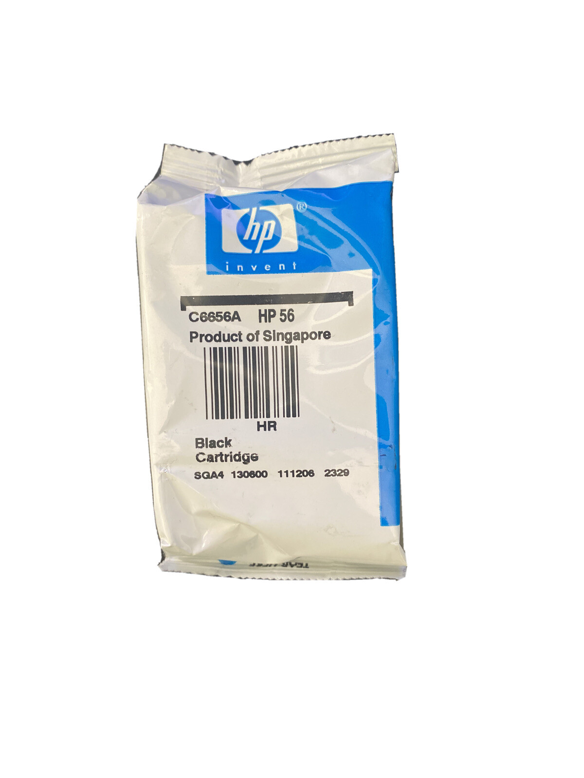 GENUINE NEW HP 56 C6656A Ink Black Cartridge NO BOX (Brand New ...
