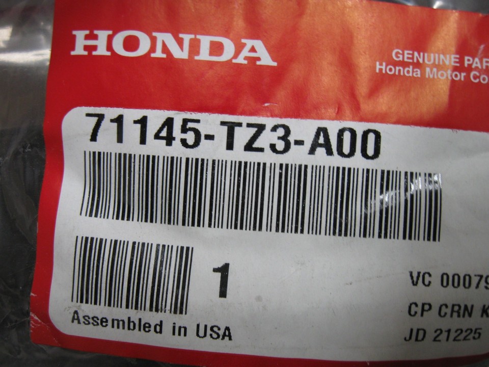 Honda 71145-TZ3-A00 Front License Plate Base 2015-2017 Acura TLX New ...