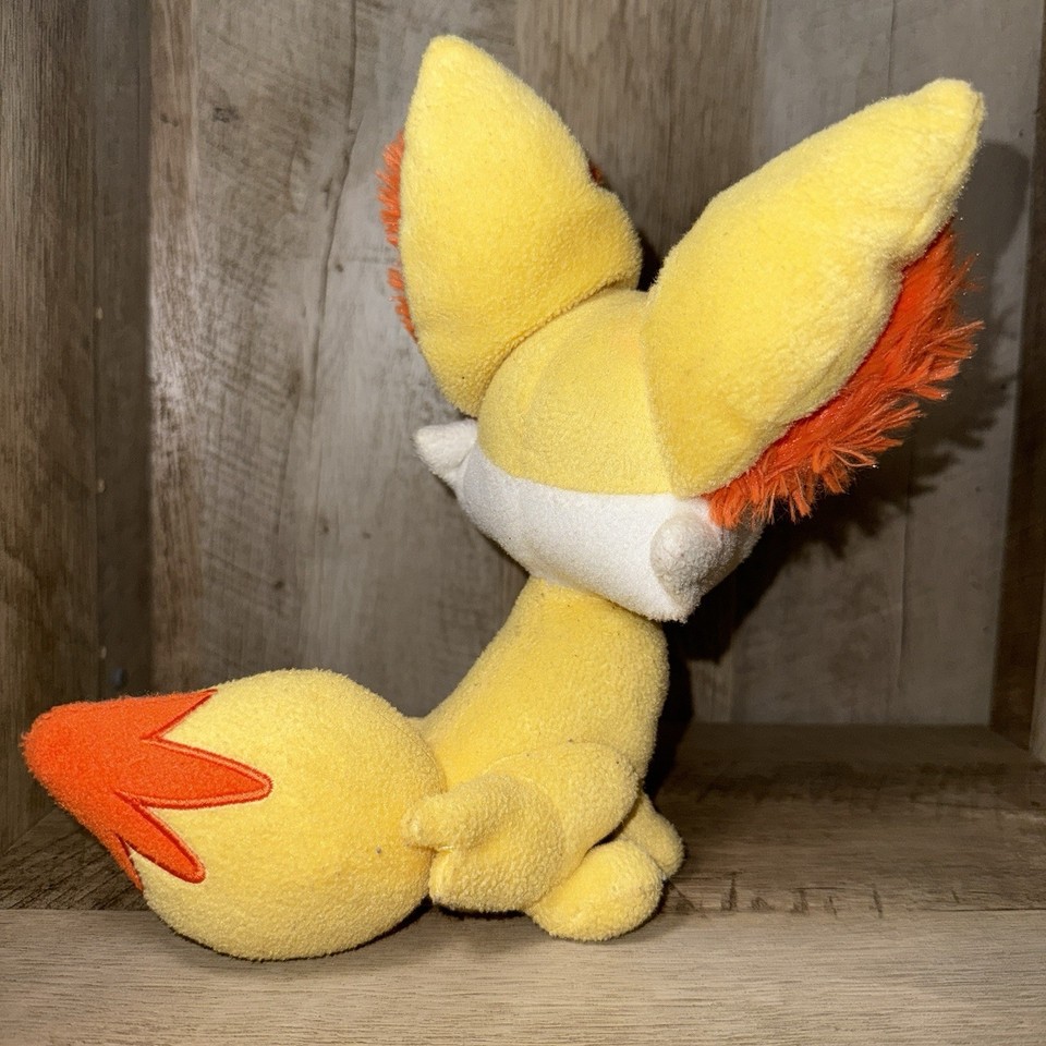 Pokemon Fennekin XY Plush Tomy 2015 9” Nintendo Stuffed Animal Pokémon ...