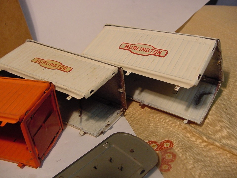 Vintage Marx Trailers Big Lot Allstate, Sears, Burlington, Only Parts ...