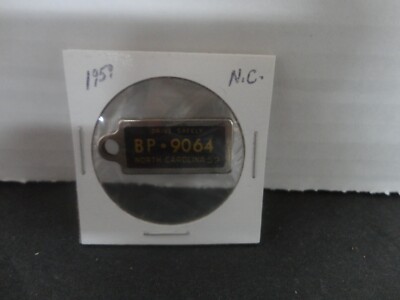 1959 NC.. DAV LICENSE PLATE KEY CHAIN TYPE | eBay
