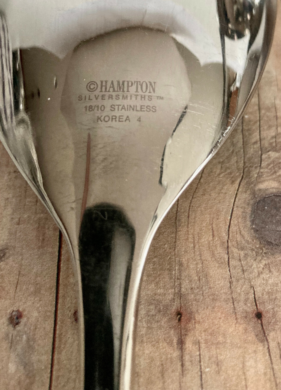 Hampton Silversmiths ERIN 2 Large Buffet Solid Serving Spoons & 1 Soup ...