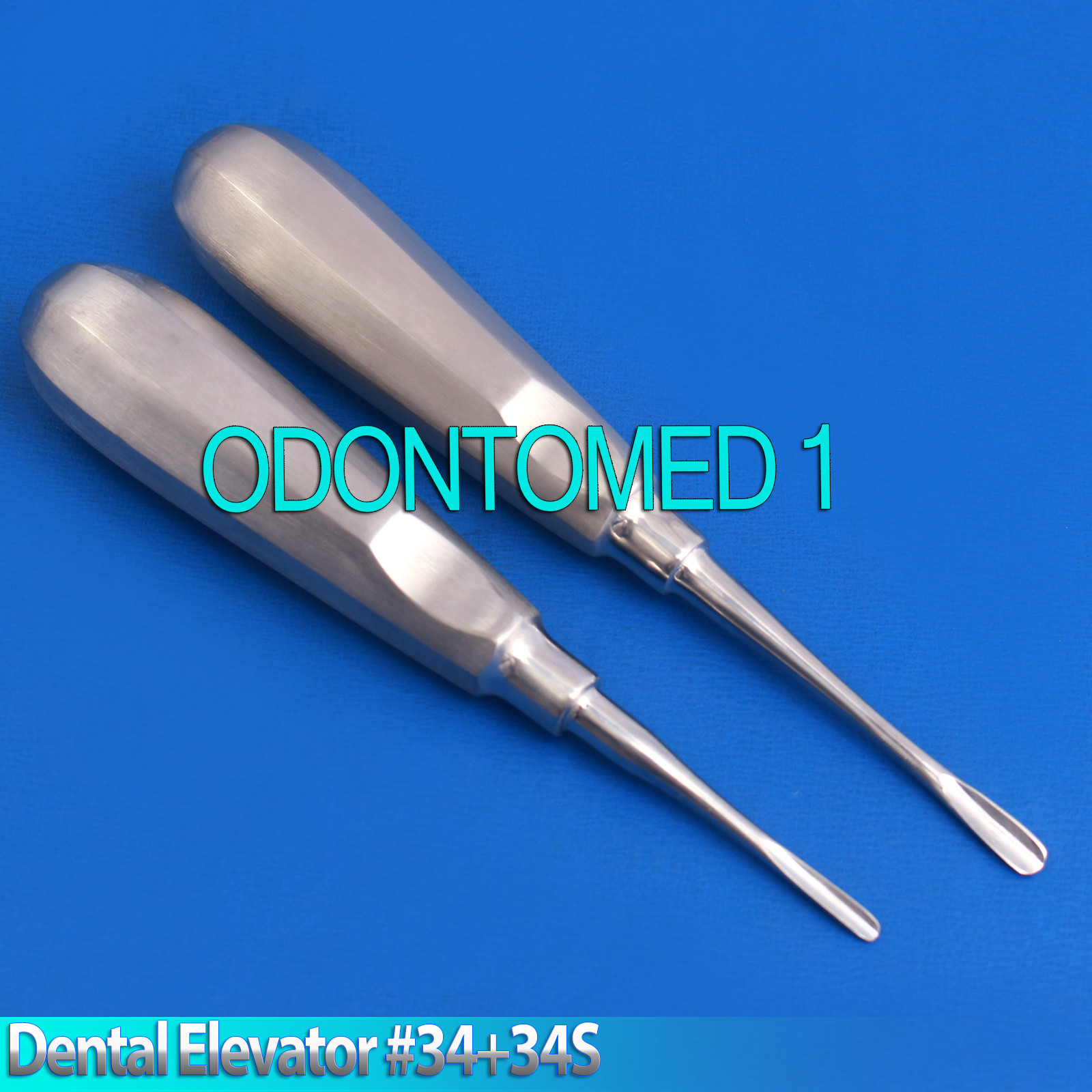 2 Dental Root Elevator #34 + 34S Surgical Dental Instruments | eBay