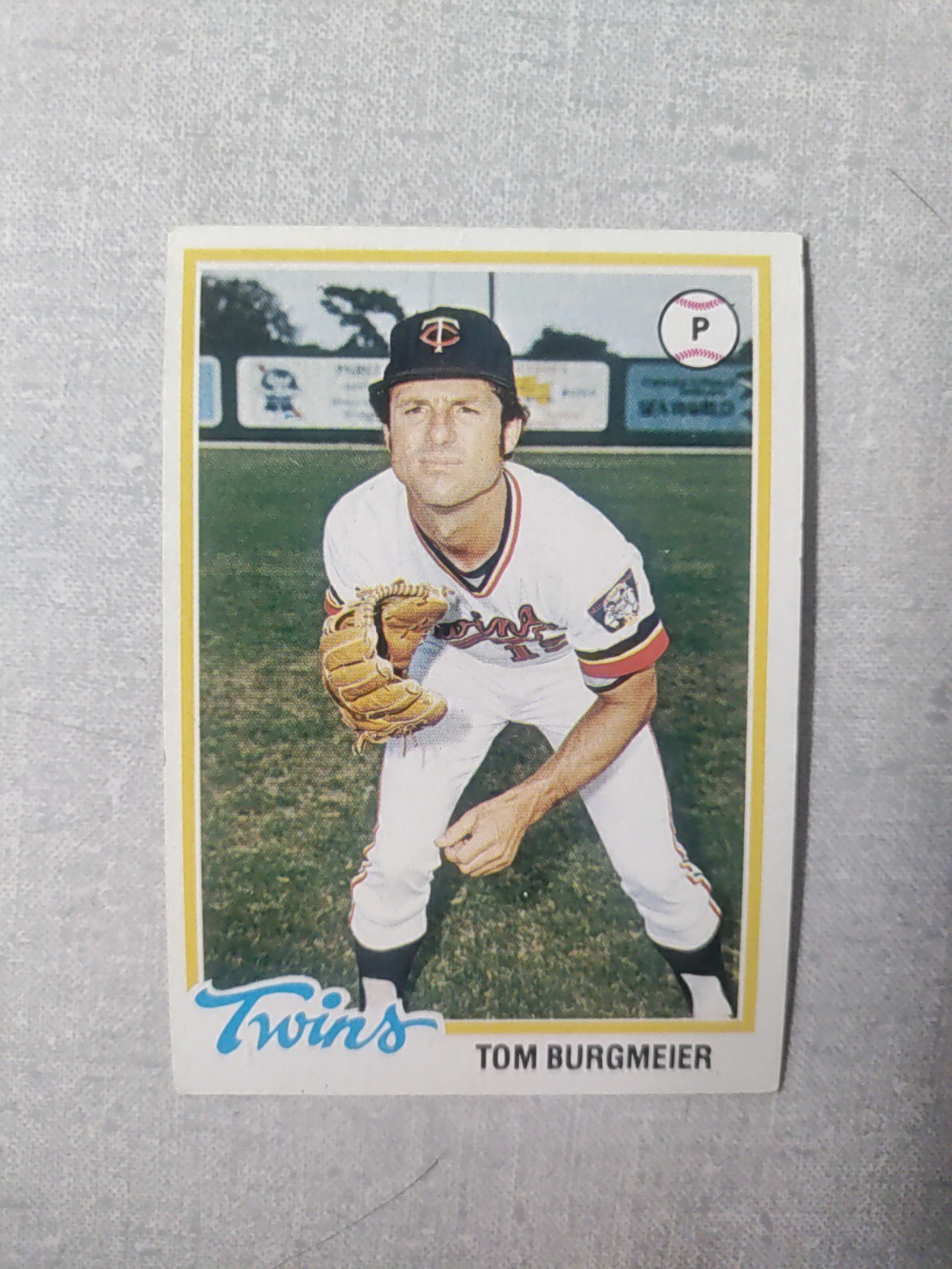 1978 TOPPS BASEBALL #678 TOM BURGMEIER TWINS Vg Read Description | eBay