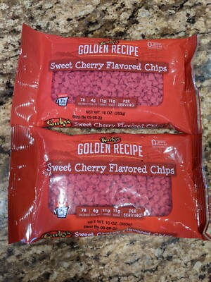 **2 BAGS** Gurley's Golden Recipe Cherry Flavored Sweet Cherry Baking ...
