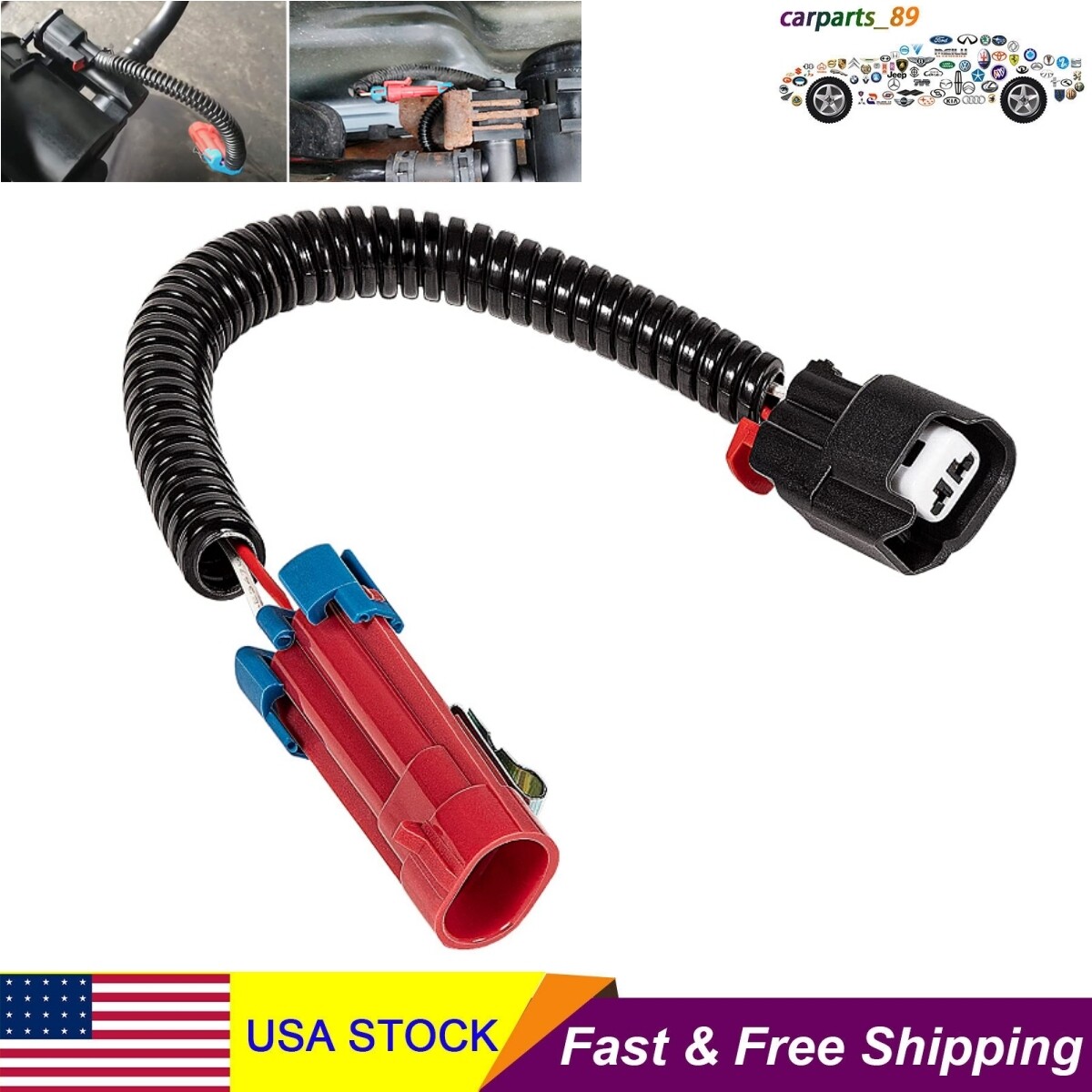 Adapter 19257603 Evap Canister Vapor Valve Vent Emissions Solenoid Wire ...