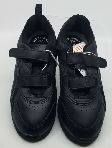 EZ STRIDER Athletics Black Shoes 7W Ultra-Zorb Plus 75235 Swollen ...