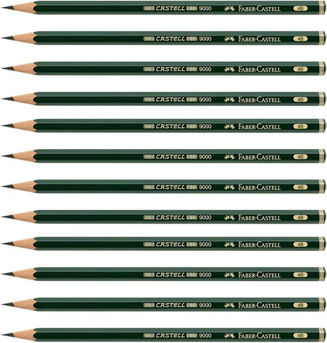 9000 4B Drawing Pencil 12-Pieces (FC90004BP) 313031777781 | eBay