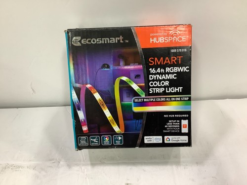 Ecosmart 16.4 ft RGBW Color Changing Dimmable LED Strip Light with ...