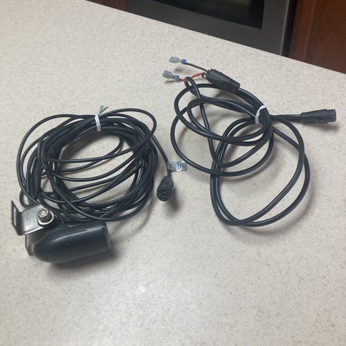 LOWRANCE X85 X75 Fish Finder Sonar Transducer & Power Cable Only | eBay