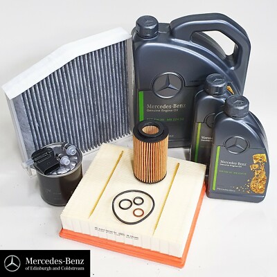 Genuine Mercedes Service Kit A Class A200 CDI w176 651 DIESEL Oil & all ...