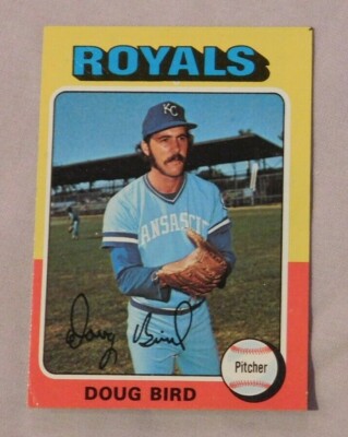 1975 Topps #364 Doug Bird Kansas City Royals Baseball Card ex-mt | eBay