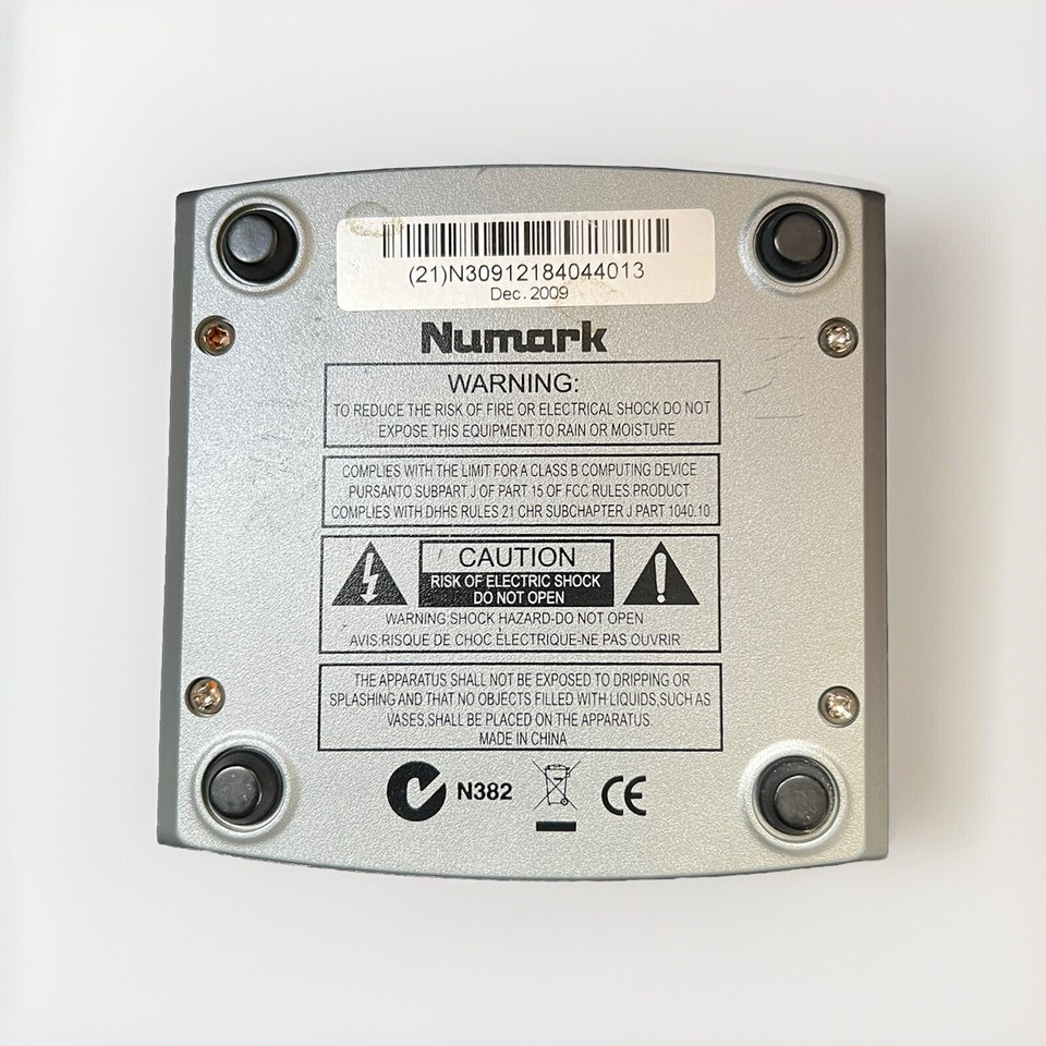 Numark N382 DJ IO USB Audio Interface for Total Control DJ Software ...