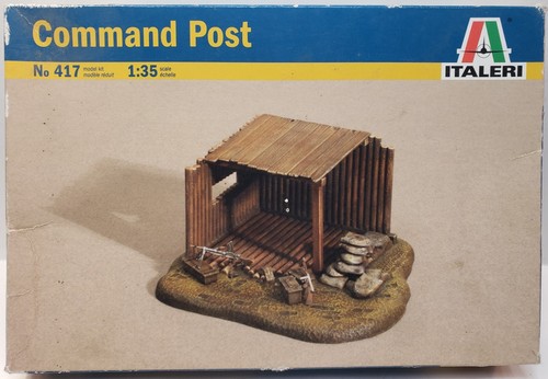 Italeri 1/35 Model kit 417 Diorama Military Field Command Post WWII ...