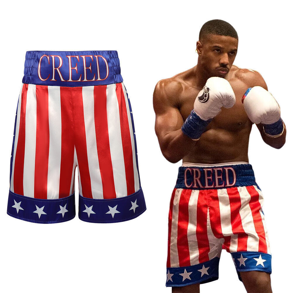Creed 3 Adonis Creed Cosplay Shorts Costume Outfits Halloween Carnival ...