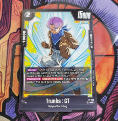 Trunks : GT Promo FP-020 Dragon Ball Super Fusion World Eng | eBay