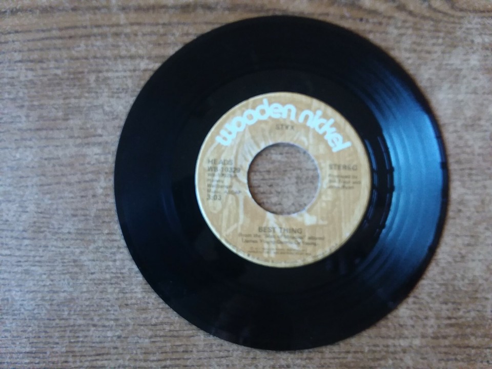 1976 EXCELLENT+Styx ? Best Thing /HAVIN' A BALL 10329 45 | eBay UK